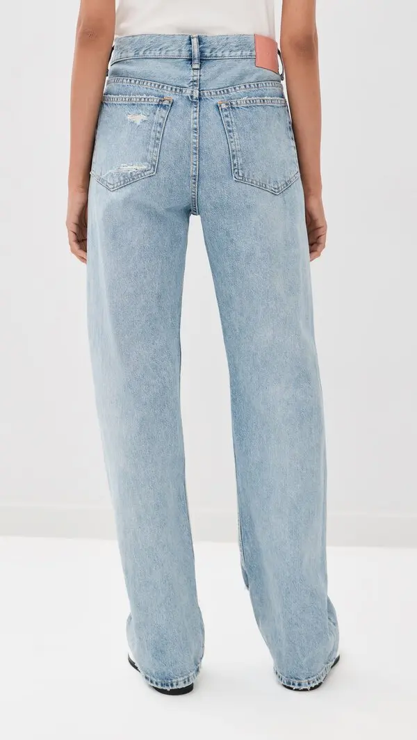 Acne Studios Light Crow Straight Leg Jeans