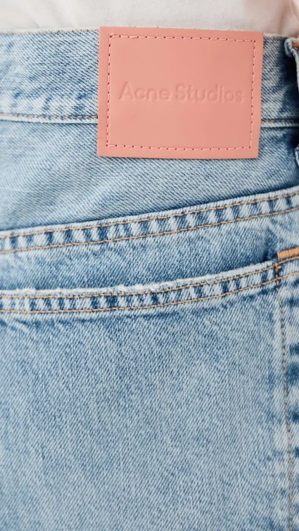 Acne Studios Light Crow Straight Leg Jeans