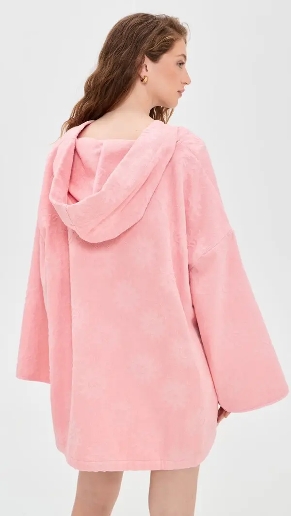 Hunza G Sunny Terry Cloth Poncho
