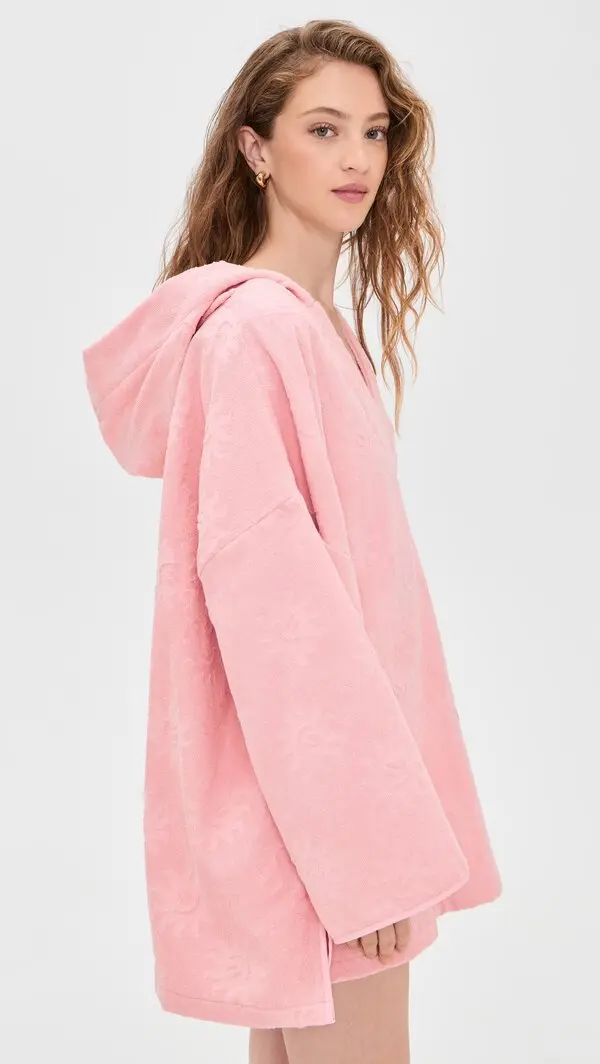 Hunza G Sunny Terry Cloth Poncho