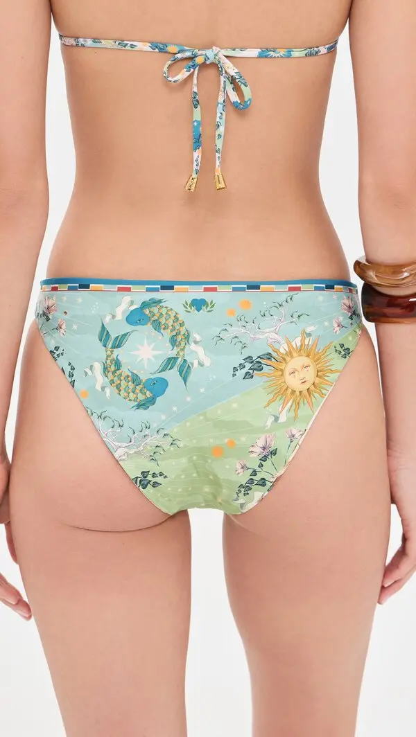 Agua Bendita Ilu Reversible Solstice Bikini Bottoms