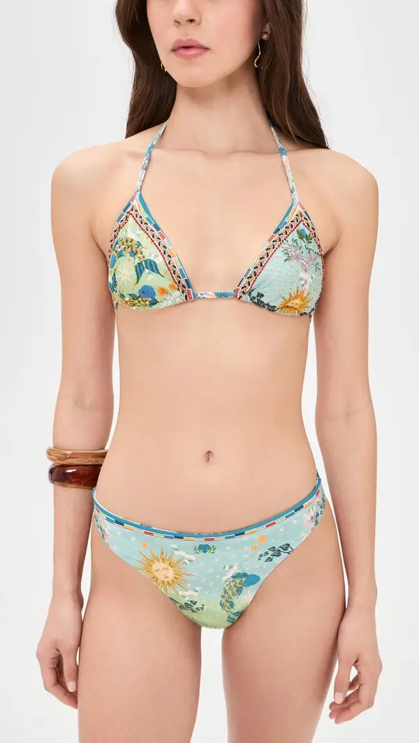 Agua Bendita Ilu Reversible Solstice Bikini Bottoms