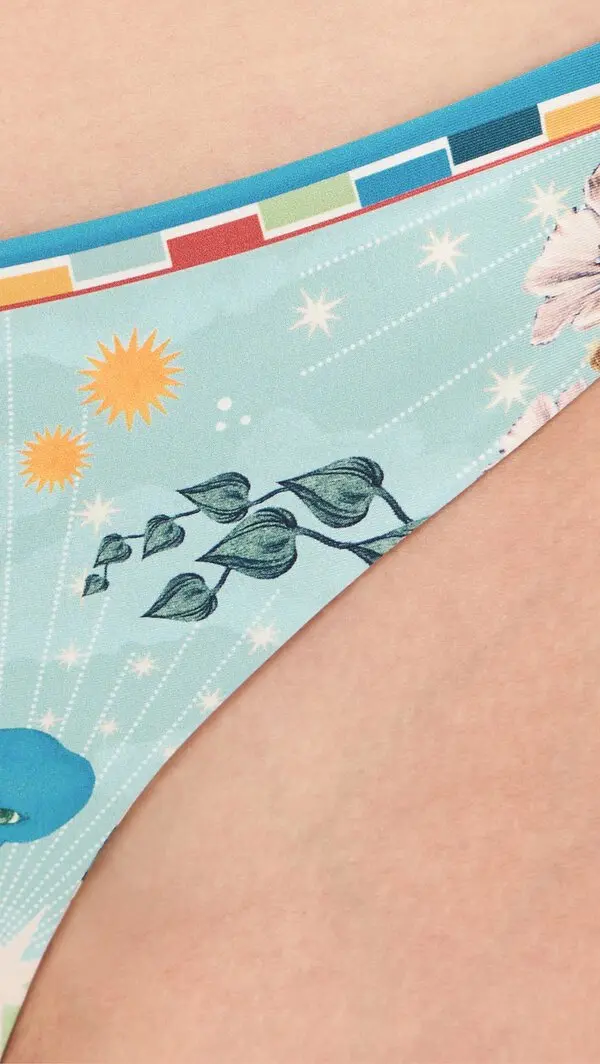 Agua Bendita Ilu Reversible Solstice Bikini Bottoms