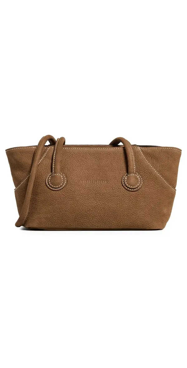 MARGESHERWOOD Boat Shopper Small Bag - Chestnut Nubuck