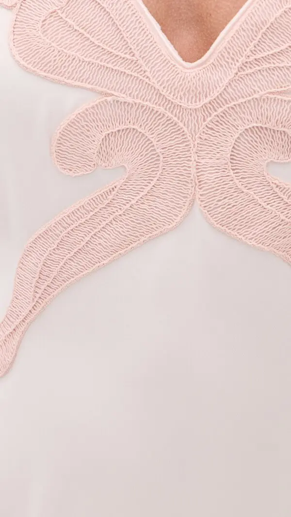 Rag & Bone Ann Embroidered Slip Dress