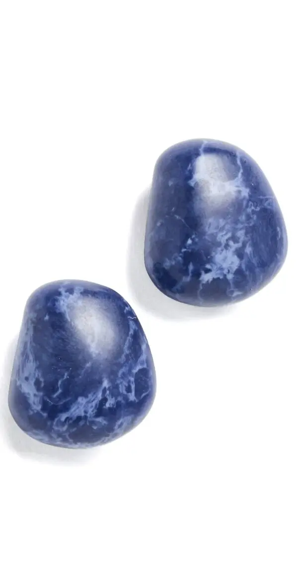 Lele Sadoughi Collector Baroque Stud Earrings - Indigo