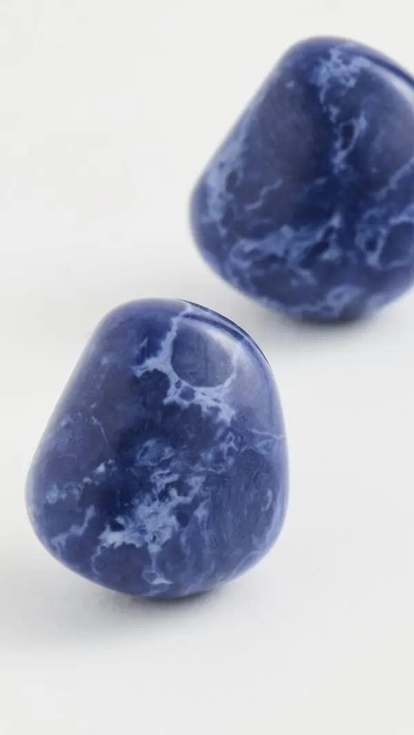 Lele Sadoughi Collector Baroque Stud Earrings - Indigo