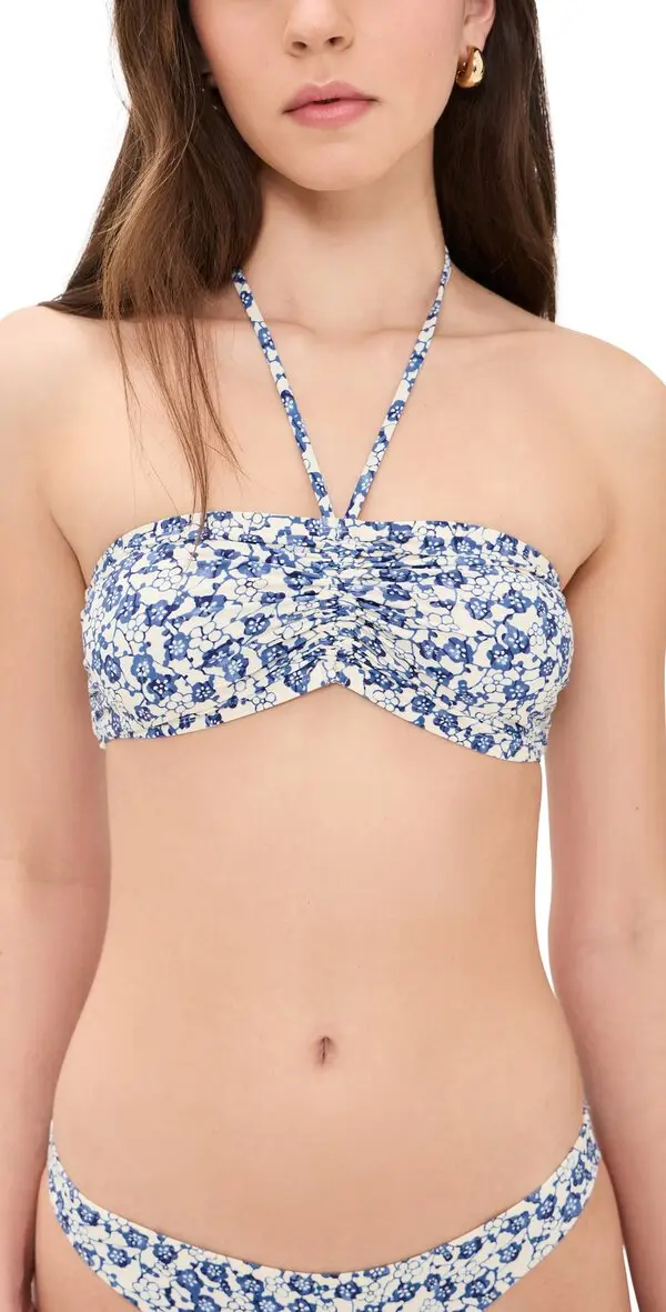 Isabel Marant Salma Bikini Top - Blue