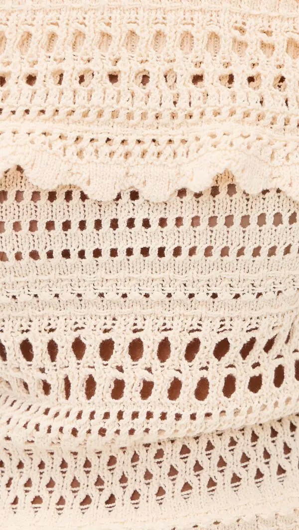 Isabel Marant Étoile Off-shoulder Crochet Top