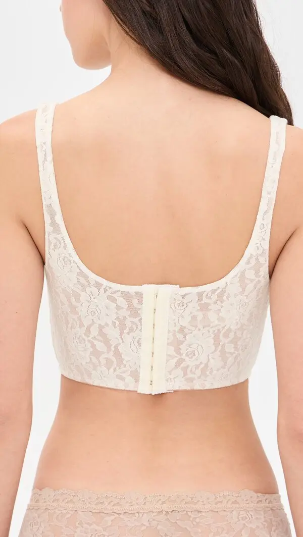 Hanky Panky Underwire Cropped Camisole - Marshmallow