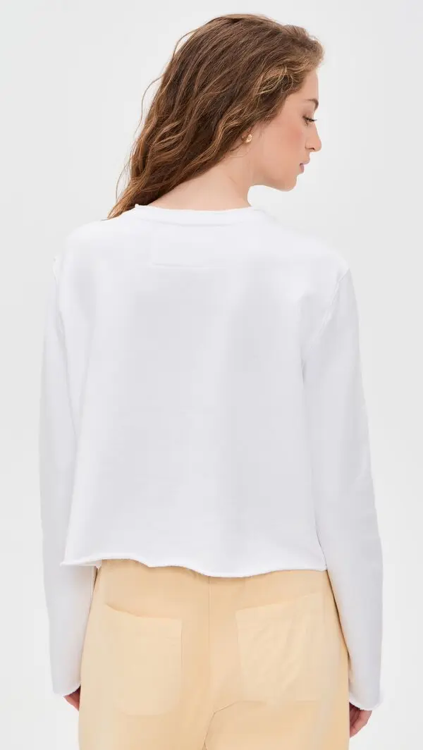 Frank & Eileen Jackie Cardigan - White