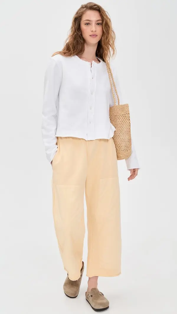 Frank & Eileen Jackie Cardigan - White