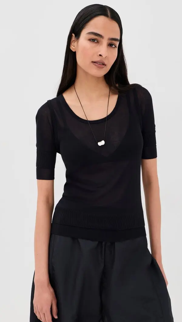 LEMAIRE Seamless Trompe L'oeil Top