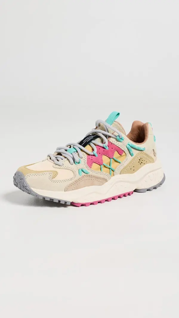 FLOWER MOUNTAIN Yamabushi Sneakers - Vanilla Pink