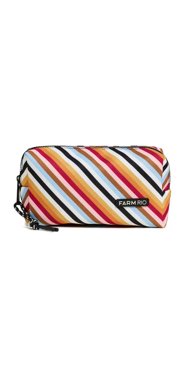 Farm Rio Striped Pouch