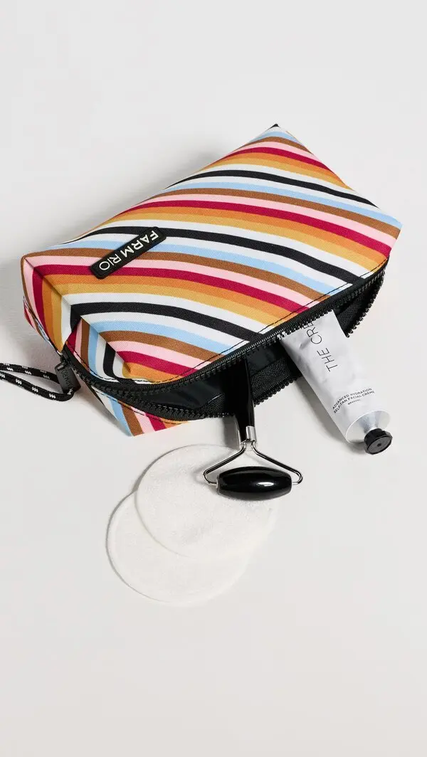 Farm Rio Striped Pouch
