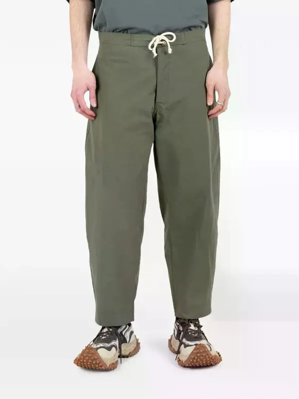 SOCIETE ANONYME Hakuba Drawstring Trousers - Green