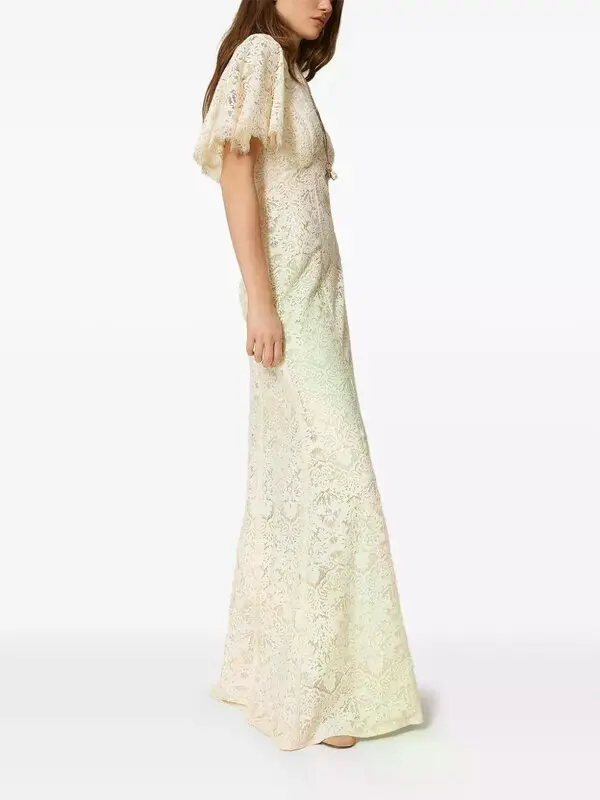 TWINSET Maxi Lace Dress - Neutrals