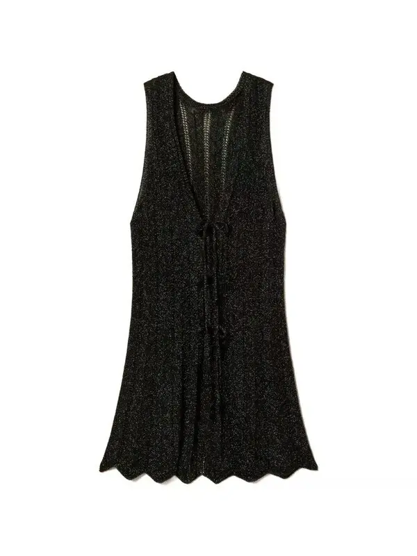 TWINSET Knitted V-neck Vest