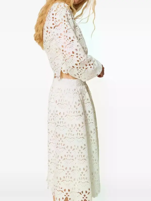 TWINSET Macramé-woven Blouse