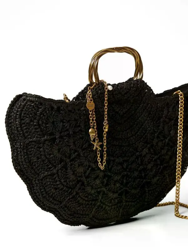 TWINSET Woven-construction Clutch - Black
