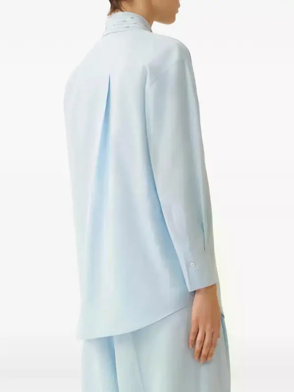 Fabiana Filippi Embellished Collared Shirt