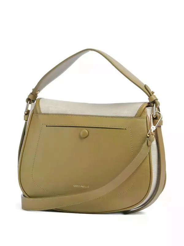 COCCINELLE Buckle Leather Tote Bag