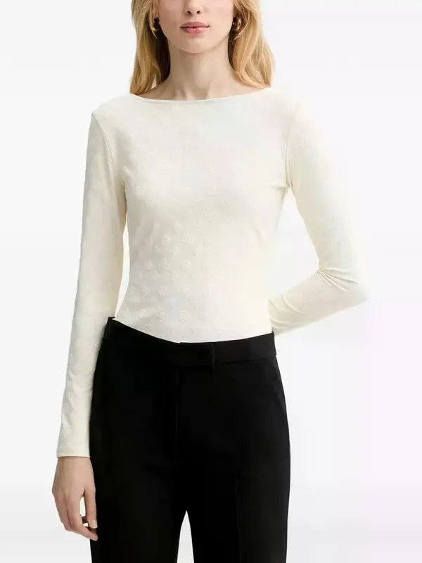 Guess Patterned Long-sleeved Top