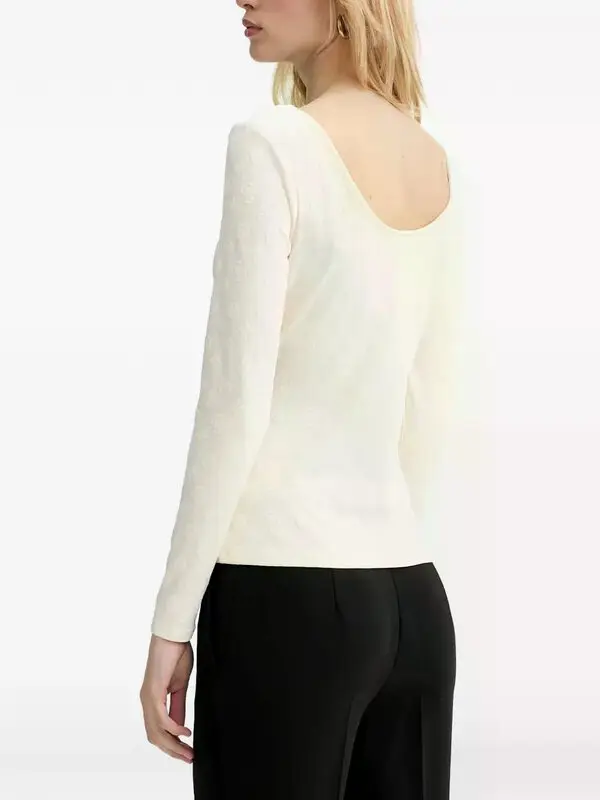 Guess Patterned Long-sleeved Top