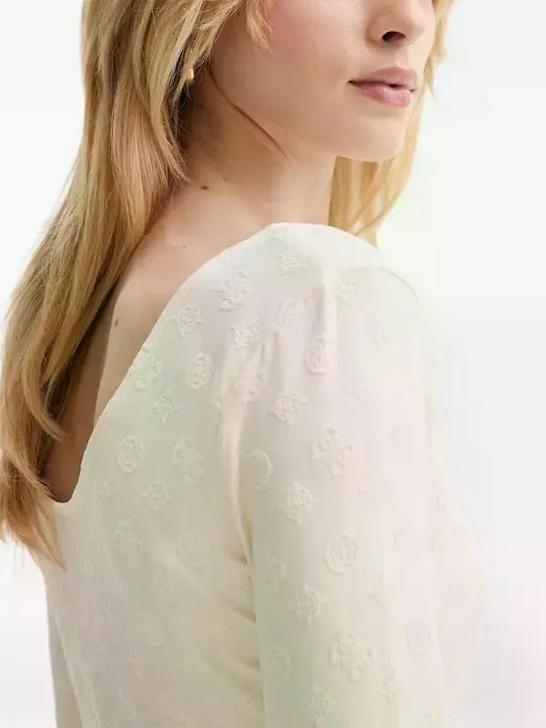 Guess Patterned Long-sleeved Top