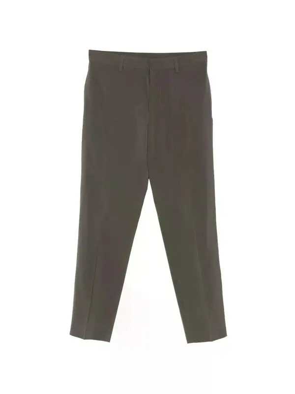 Emporio Armani Creased-front Trousers