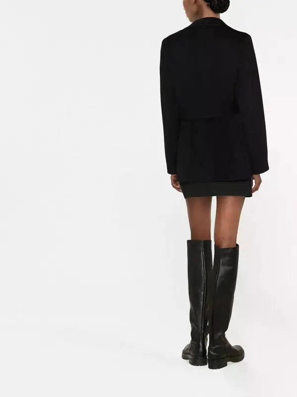 Calvin Klein Single-breasted Coat - Black