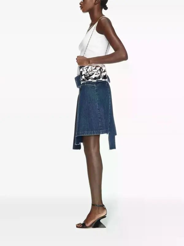 Off-White Sculpture Crushed Clutch