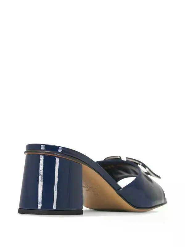 Valentino Garavani Vlogo Signature Patent Leather Sandals