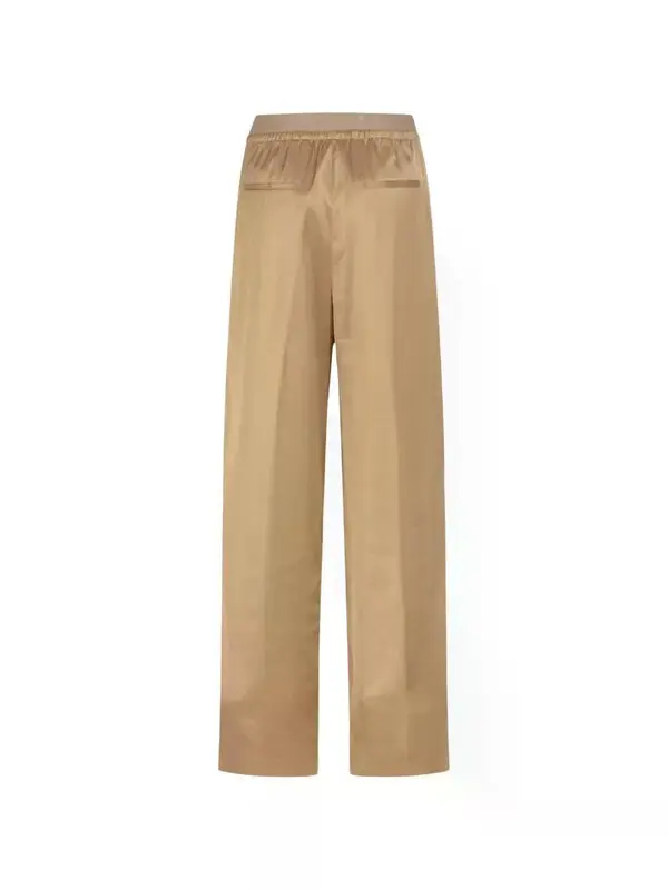 Peserico Elasticated-waist Wide Leg Trousers