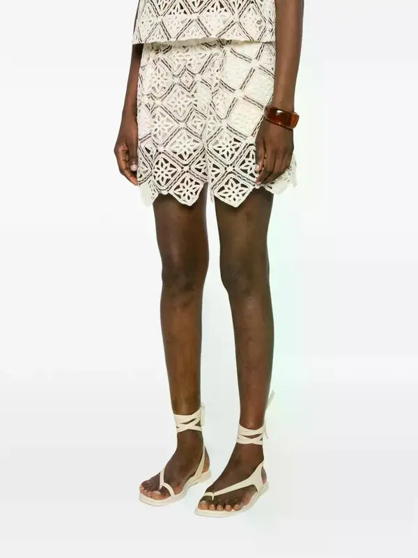 Herno Elastic-waistband Shorts - Neutrals