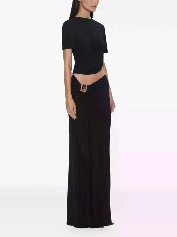 Christopher Esber Bezel Cascade Quartz Long Skirt