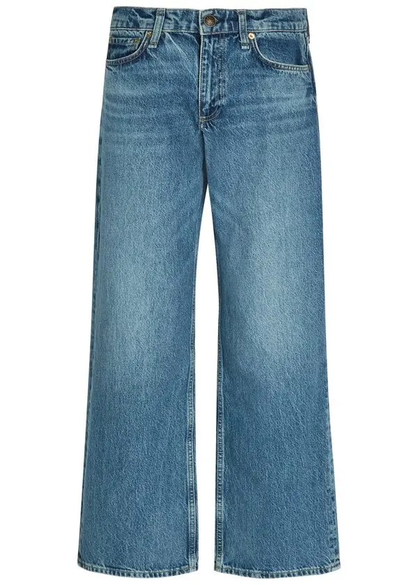 Rag & Bone Saige Straight-leg Denim Jeans - Blue