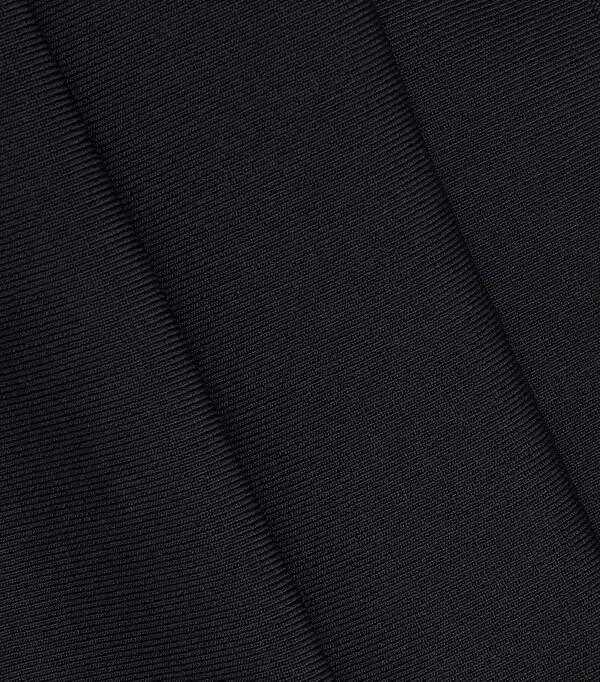 Maje Rib-knit Off-the-shoulder Top - Black