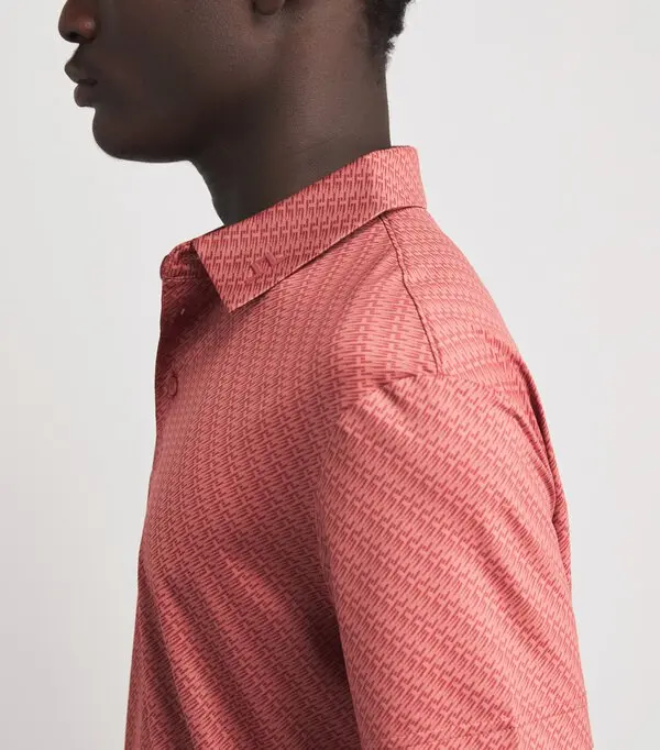J. Lindeberg Tod Print Polo Shirt
