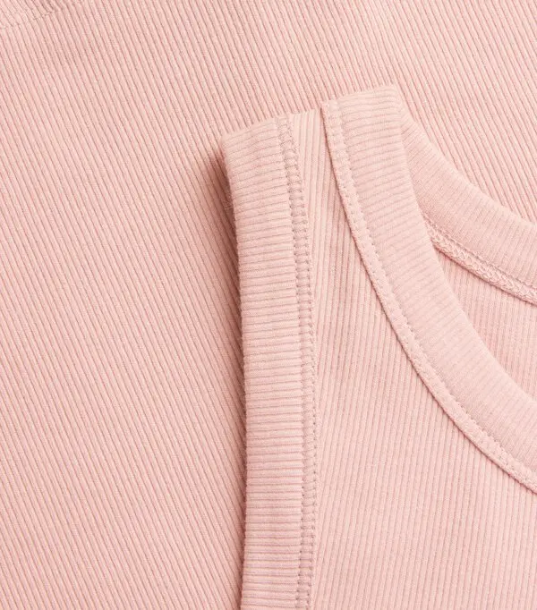ME+EM Stretch-cotton Tank Top