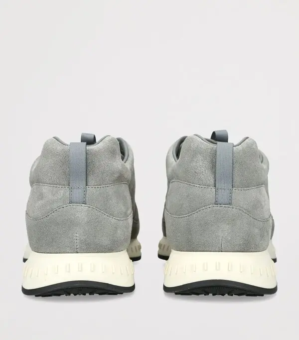 John Lobb Suede Slip-on Sneakers