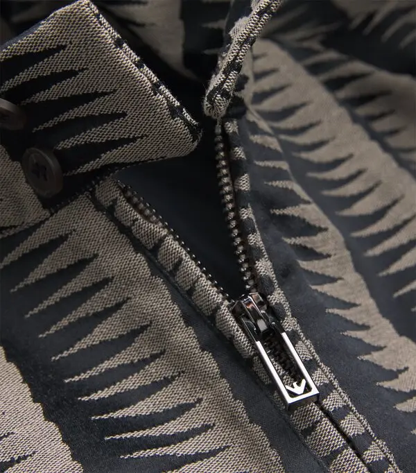 Emporio Armani Jacquard Jacket - Blue