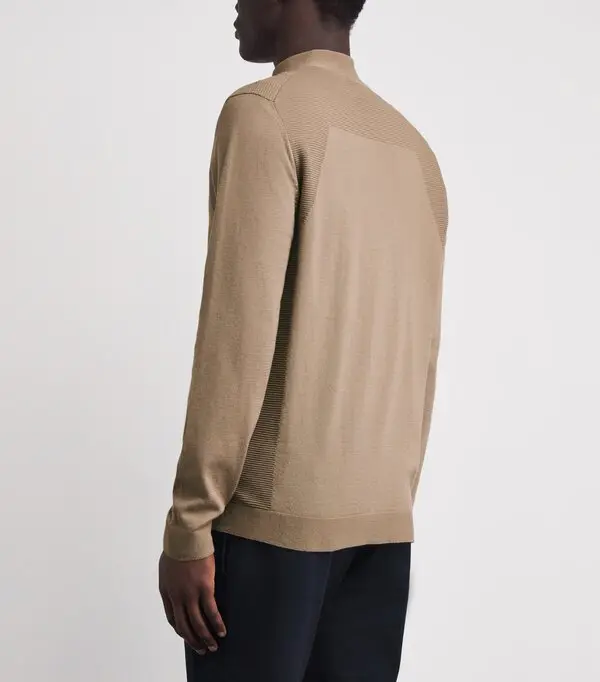 BOSS Momentum Lite Quarter-zip Sweatshirt - Green