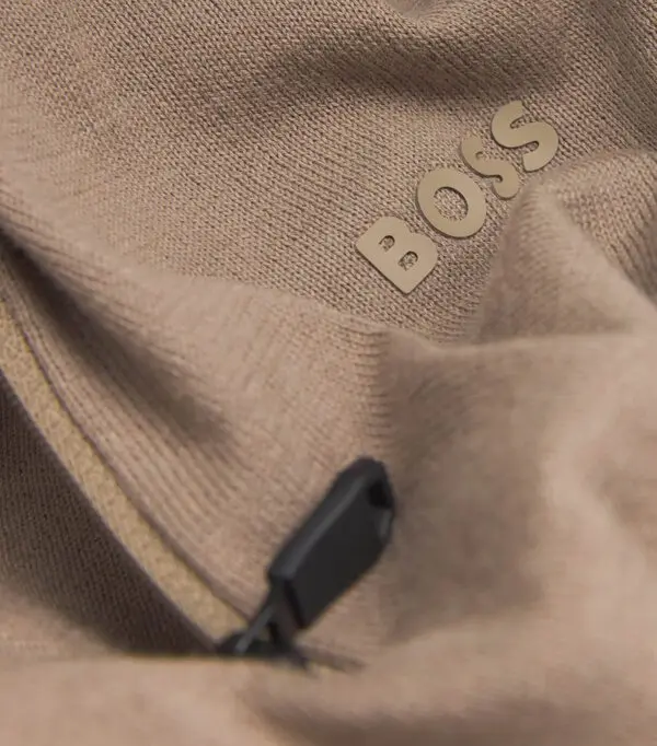 BOSS Momentum Lite Quarter-zip Sweatshirt - Green