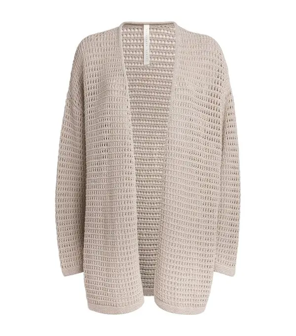 LAUREN MANOOGIAN Net-stitch Cardigan