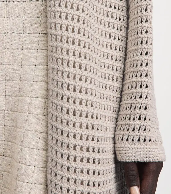 LAUREN MANOOGIAN Net-stitch Cardigan