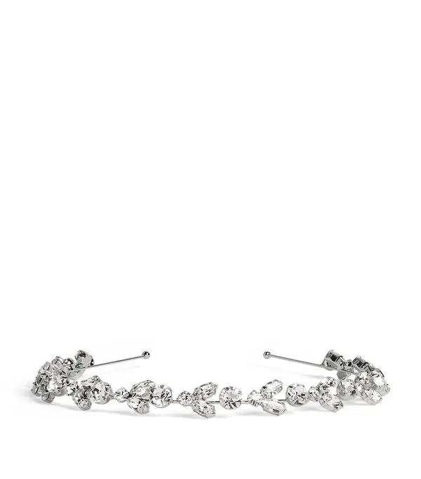JENNIFER BEHR Embellished Kyra Tiara - Silver