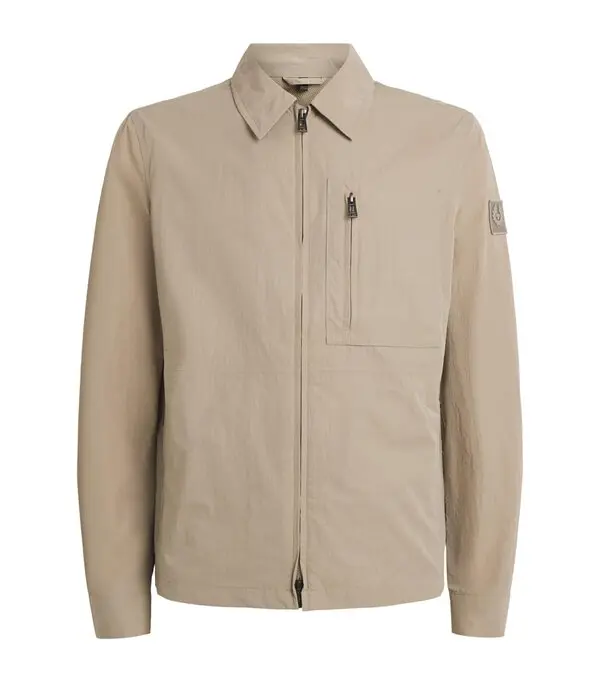 Belstaff Gabardine Grid Overshirt