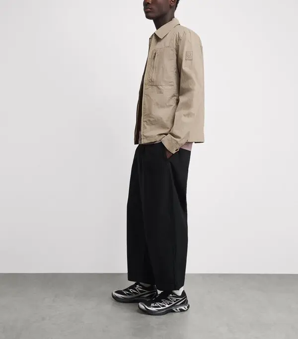 Belstaff Gabardine Grid Overshirt